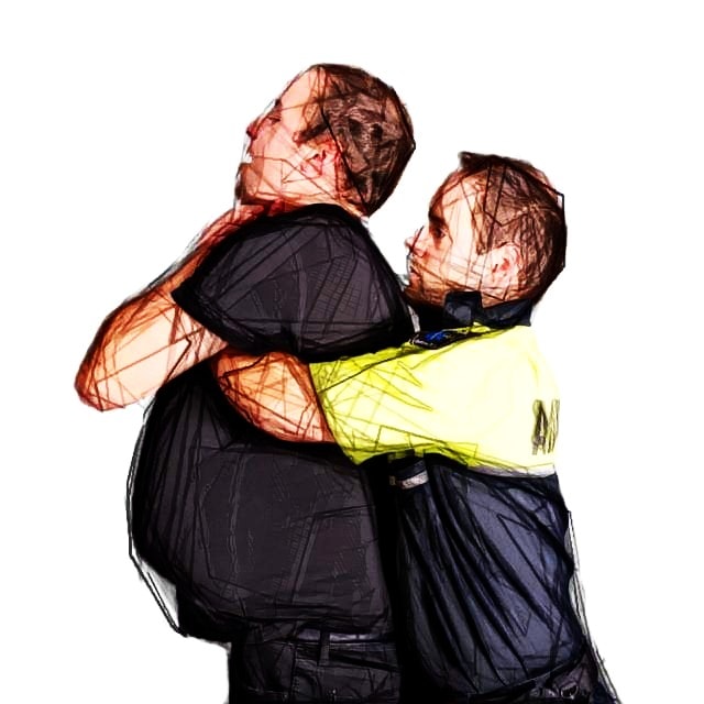 Chest compressions (in case of choking relief) ⋆ Saint-Bernard Academy